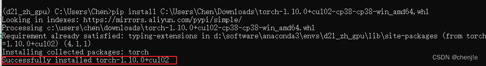 Pytorch（GPU版本）+ cuda10.2安装（解决torch.cuda.is_available()返回False的一种可能）_cuda 10.2对应torch-CSDN博客