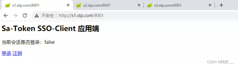 单点登录原理、解决方案、基于satoken的实现_基于token的单点登录认证-CSDN博客