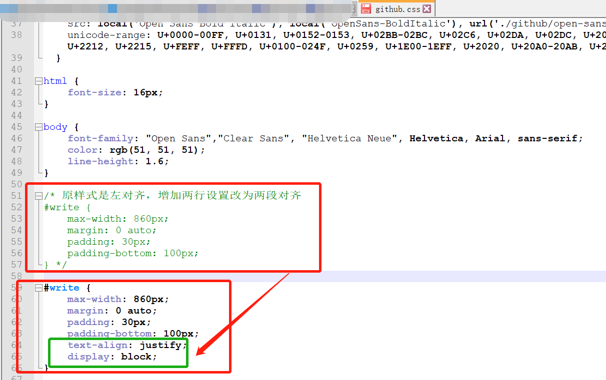 typora修改主题的css文件设置段落为两端对齐_typora两端对齐-CSDN博客