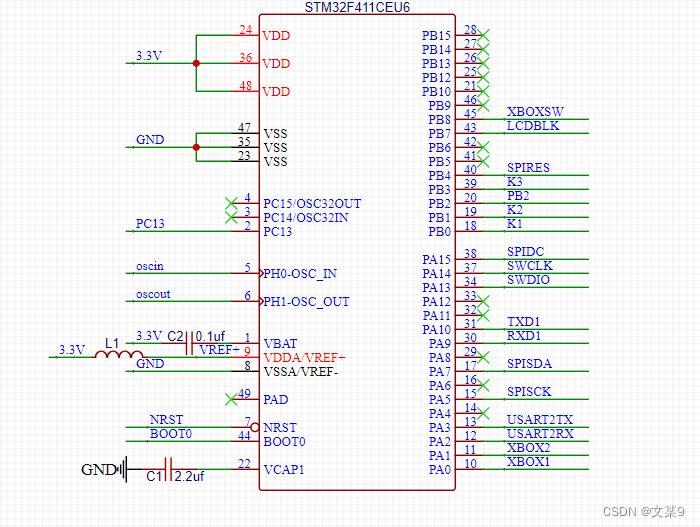 STM32F411最小系统！实测成功！-CSDN博客