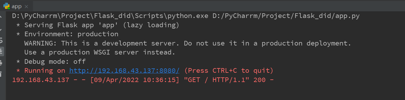 Easily get started Flask - Programmer Sought