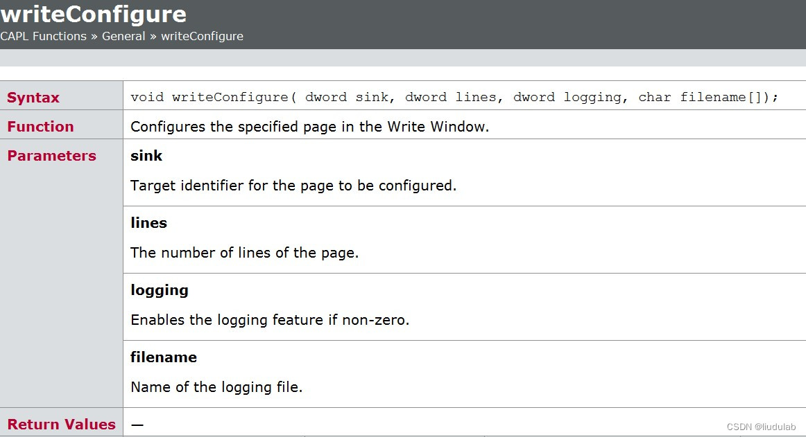 基于CAPL的writelog的应用_怎么在capl panel里自动log-CSDN博客