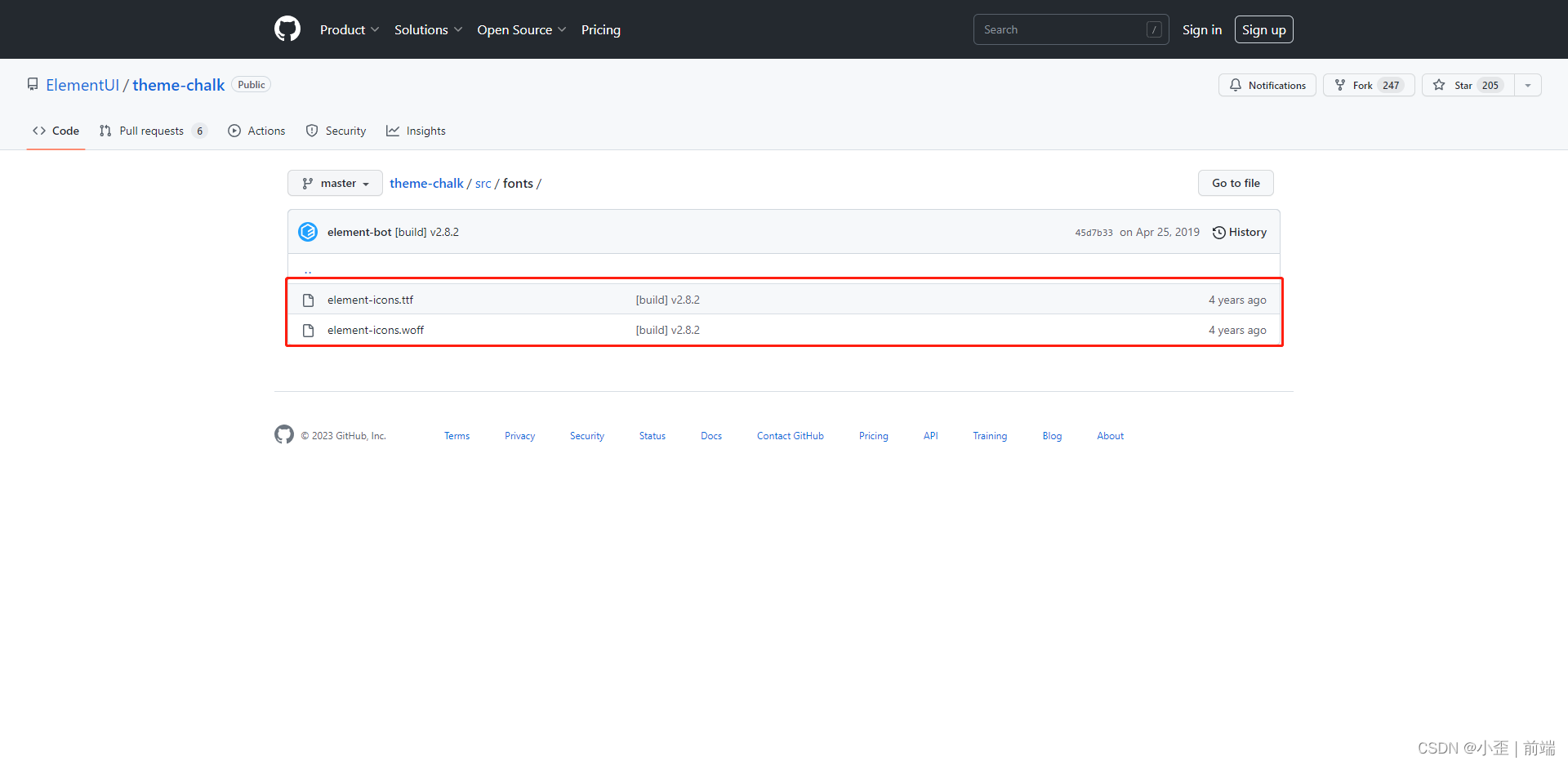 HTML_引入element ui 后，element-icons.woff 和 element-icons.ttf文件找不到_unable to open font element ...