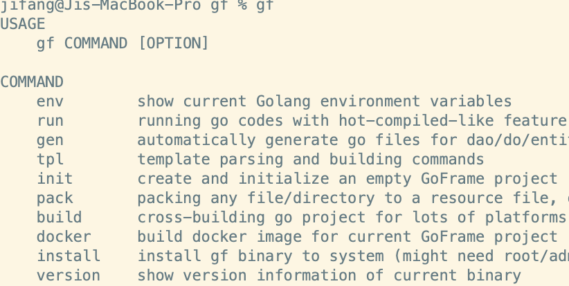 goframe笔记_mac 安装gogf-CSDN博客