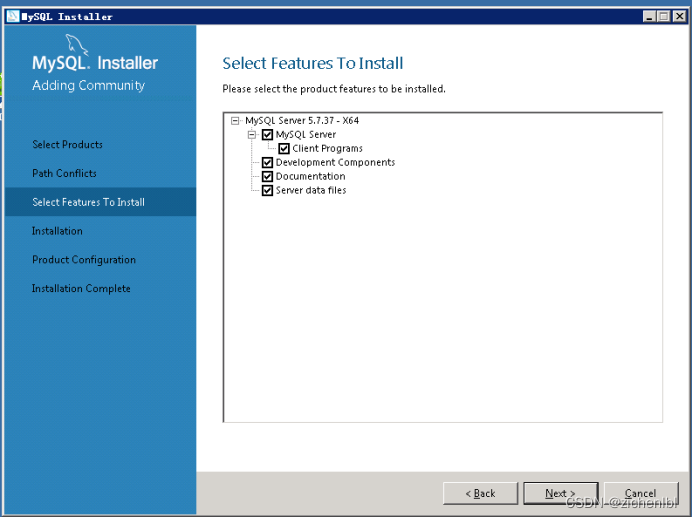 计算机 - - - Windows安装MySQL5.7_windows命令安装mysql5.7自定义服务名称-CSDN博客