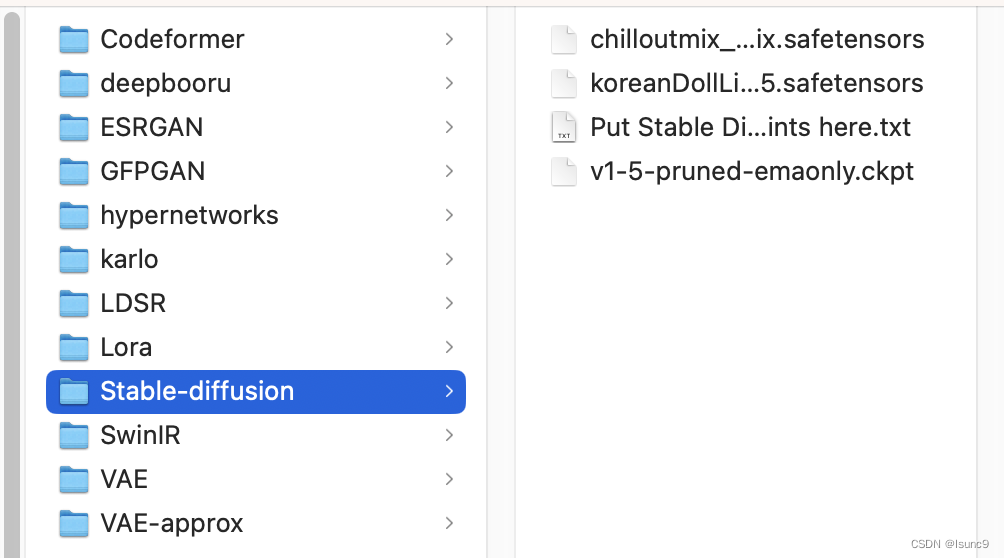 Stable-Diffusion-Webui安装到本地【mac版】_put stable diffusion checkpoints here-CSDN博客