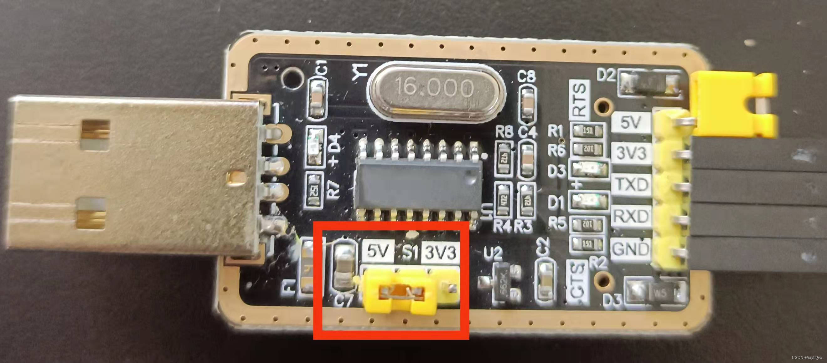 学习笔记 02：关于在某宝上面购买的stm32f103c8t6最小系统开发板如何使用USBtoTTL模块烧录程序的记录_usb转ttl模块可以烧录程序吗-CSDN博客