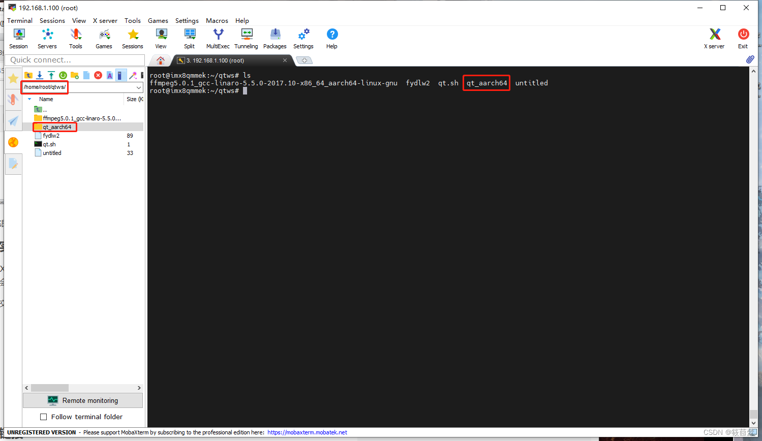 在ARM64 linux平台运行QT程序_arm qt-CSDN博客