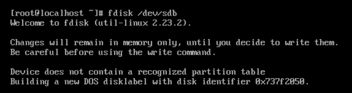 Linux入门到精通：第 2 关——Linux之fdisk的使用（第三章：Linux存储系统）_任务描述 本关任务:通过学习fdisk的使用 ...