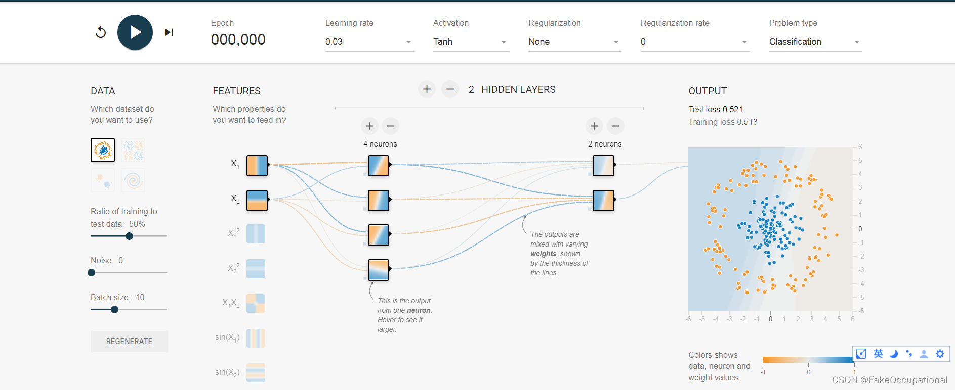 神经网络游戏场01:tensorflow Playground源码查看 Csdn博客