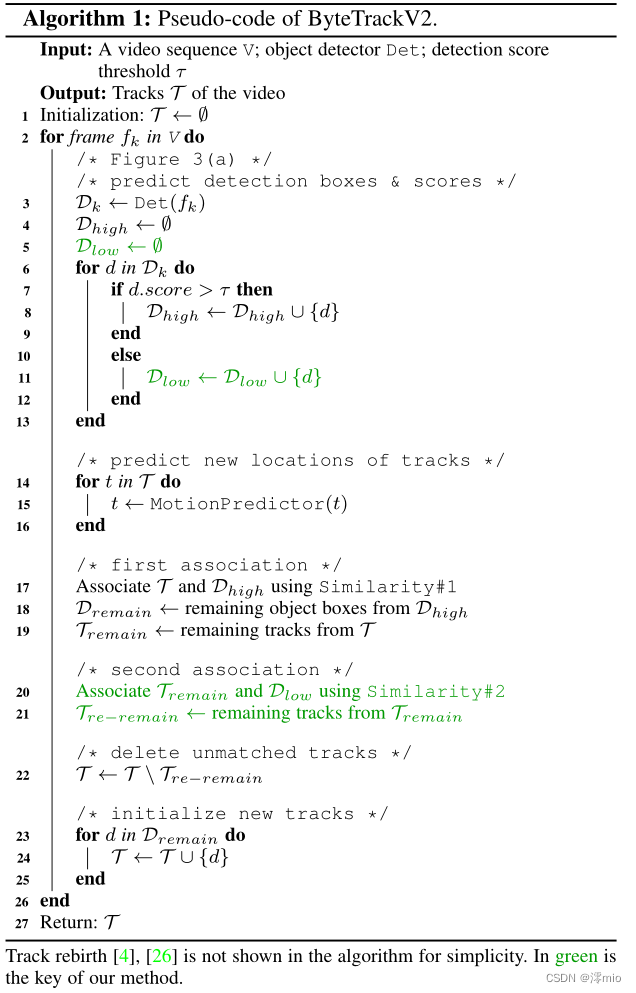 深度学习论文分享（一）ByteTrackV2: 2D and 3D Multi-Object T racking by Associating Every Detection Box-CSDN博客