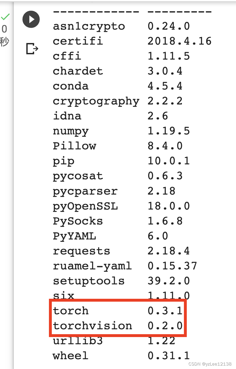 如何在google colab创建/配置torch 0.3.1环境_google colab能安装自己的环境吗-CSDN博客