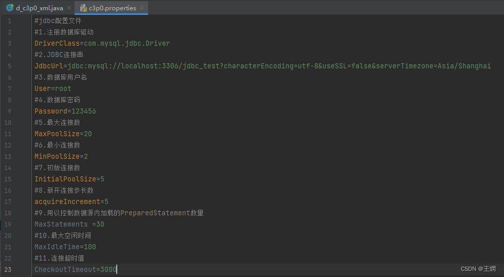 JDBC笔记5(基础—c3p0连接池)_resourcebundle.getbundle需要关闭连接吗-CSDN博客
