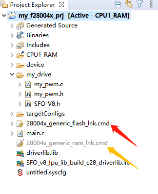 CCS11工程F280049切换flash运行与ram运行_ccs f280049工程烧录flash而不是ram-CSDN博客