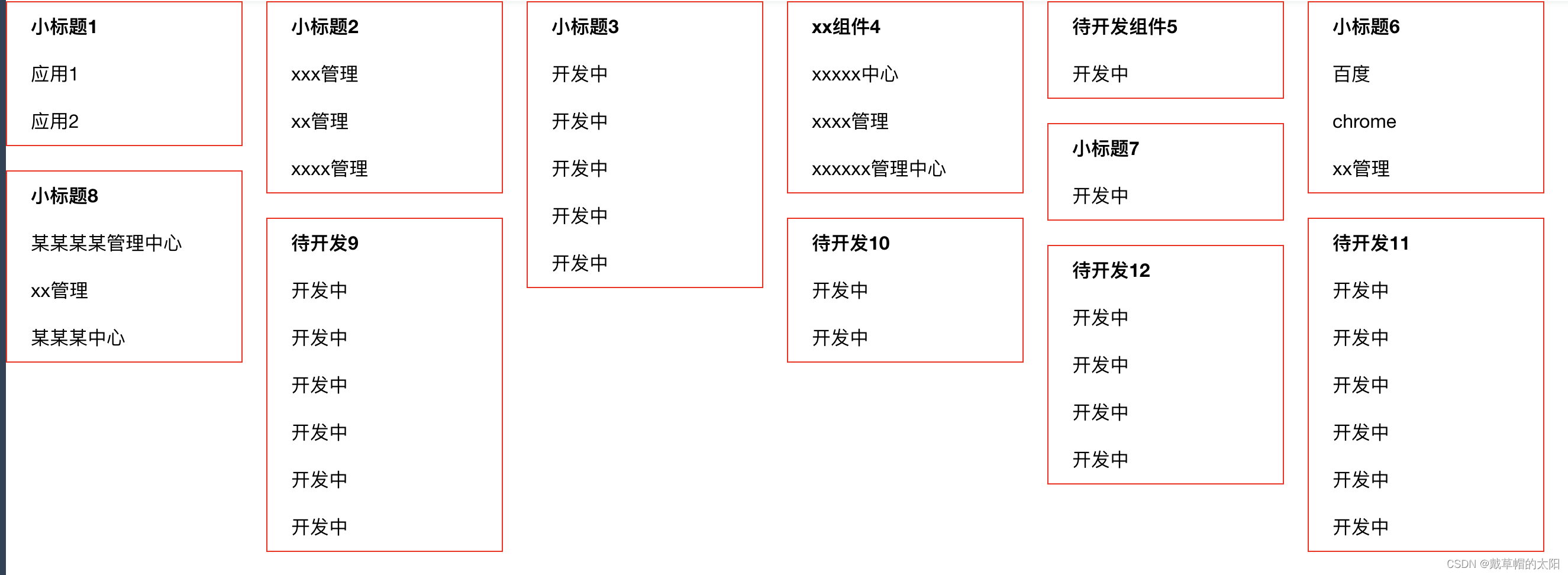 【vue】用js实现动态数据流式布局vue 流式布局 Csdn博客 