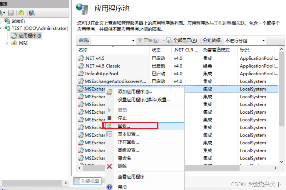 exchange 2019安装完成后ECP报HTTP 500错误-CSDN博客