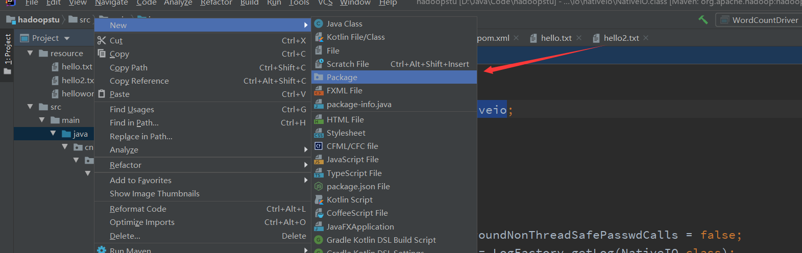 IDEA遇到Exception in thread “main“ java.lang.UnsatisfiedLinkError: org.apache.hadoop.io.nativeio ...