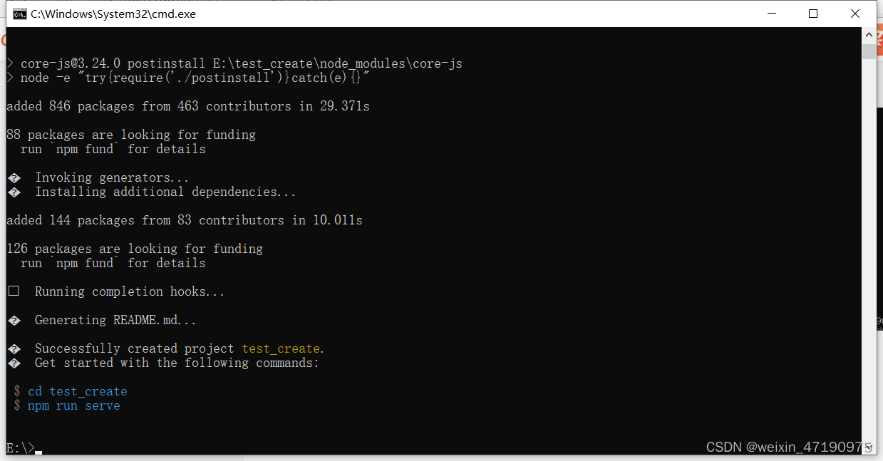 vue脚手架创建全过程_vue创建脚手架-CSDN博客