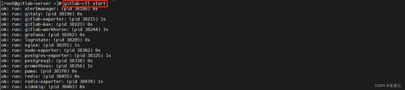 GitLab 服务的启动、停止和重启命令_gitlab重启-CSDN博客
