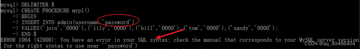 关于mysql80版本中使用‘password‘出现报错的问题,附解决办法mysql Password函数 报错 Csdn博客