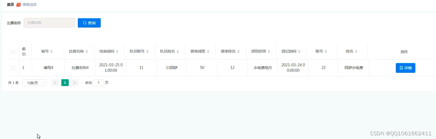 Ssm124田径运动会成绩管理系统的设计与实现vue设计和实现一个运动会分数管理系统对学校运动会各部门分数进行录入、查询和统计 Csdn博客