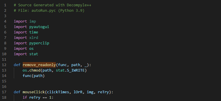 从exe程序反汇编得到py源码_pycdc.exe-CSDN博客