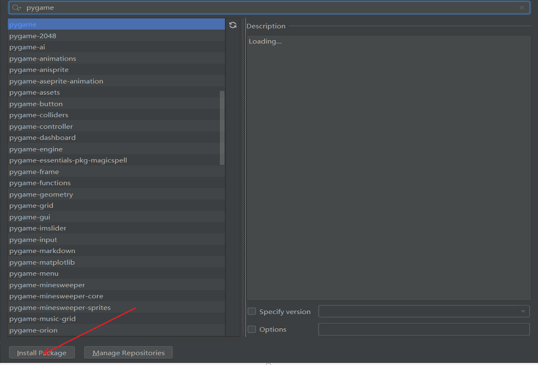 如何在Pycharm中安装 pygame?_pycharm pygame下载代码-CSDN博客