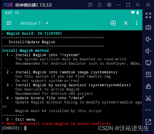 【xposed】虚拟机安装Magisk和LSPoesd_magisk on android x86-CSDN博客