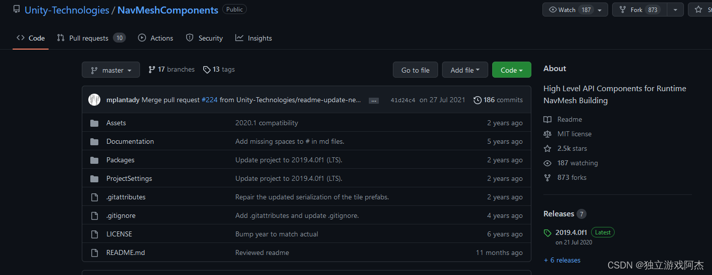 Unity导航系统_unity nav路径优化-CSDN博客