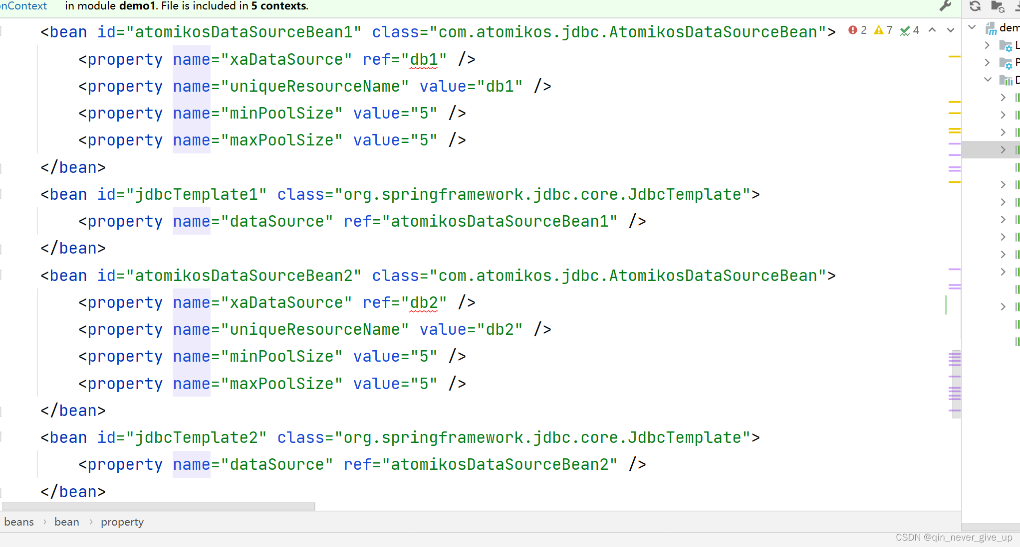 二、分布式事务(多数据源事务JTA解决、笔记以及实验)_jta 事务支持 远程-CSDN博客