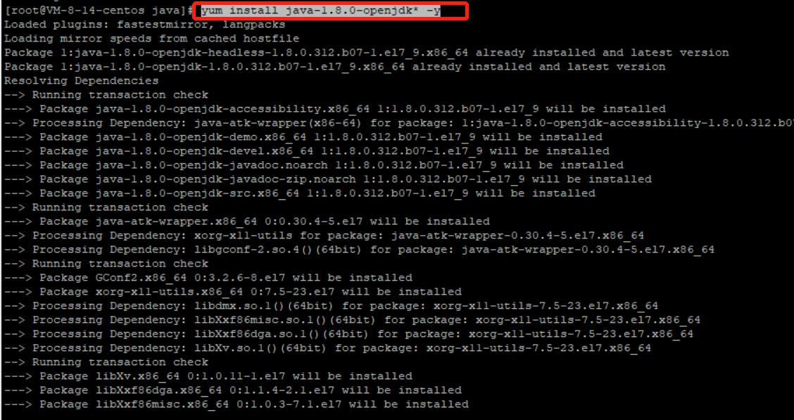 Linux通过yum安装JDK1.8(openjdk)_yum 没有openjdk1.8-CSDN博客