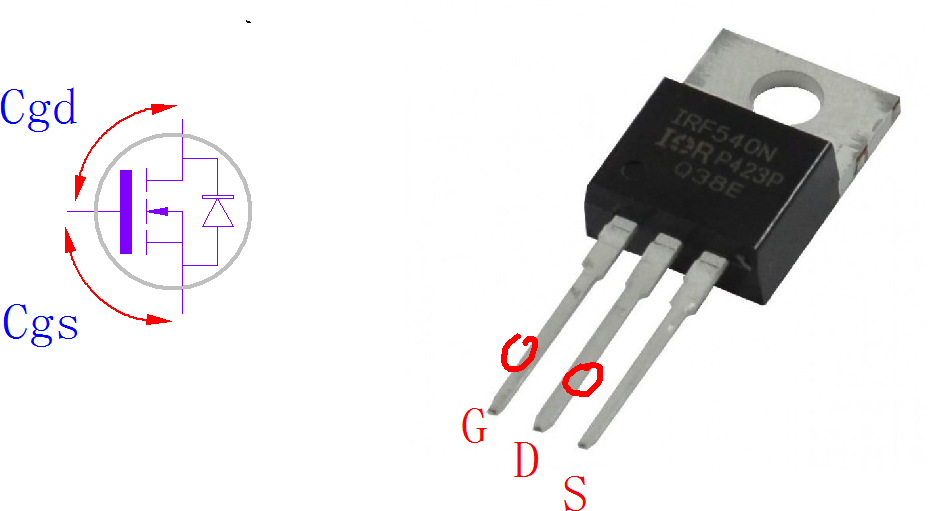 测量T254、CSD19535两种MOS管的输入电容_mos管栅极输入电容-CSDN博客