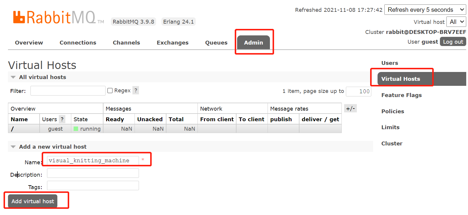 Windows C# RabbitMQ 安装--配置--信息收发_erl-24.1-CSDN博客
