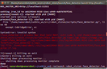 Except CvBridgeError,e:SyntaxError:invalid syntax_except cvbridgeerror, e: ^ syntaxerror ...