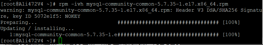 使用rpm方法在阿里云服务器CentOS 7安装MySQL5.7.35_rpm -qa|grep mariadb-CSDN博客