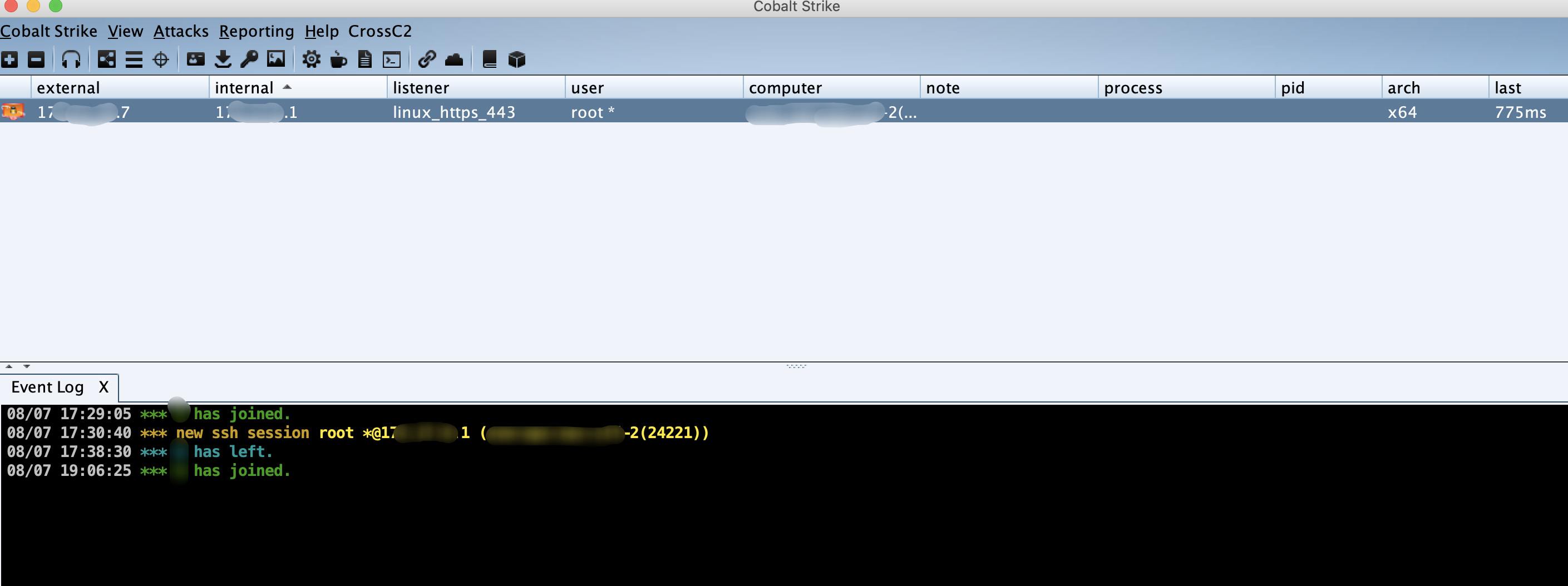 通过CrossC2上线CS踩坑记(Linux)_cs4.7 生成linux马-CSDN博客