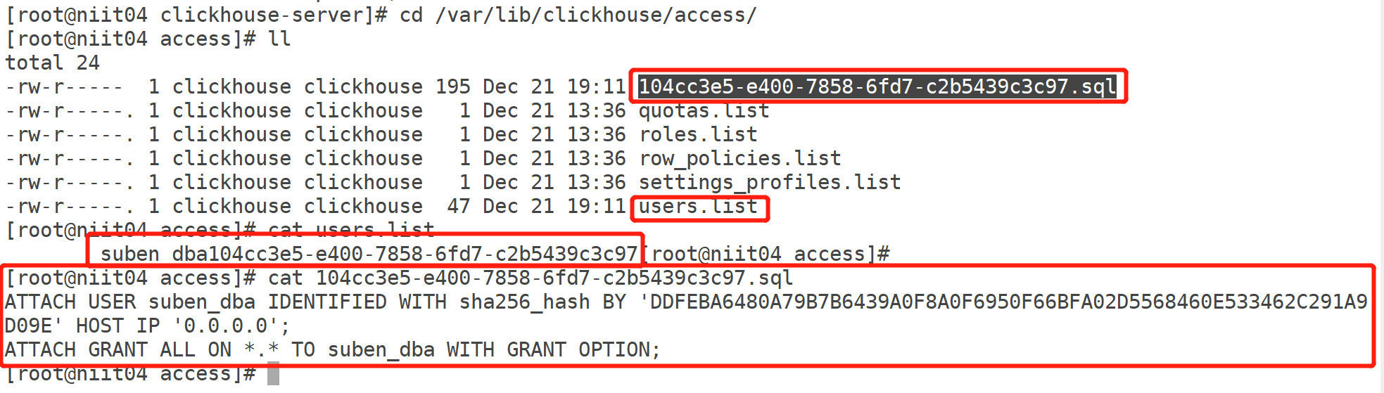 ClickHouse新增用户、赋予权限及其三种连接测试方式_clickhouse default: not enough privileges.-CSDN博客
