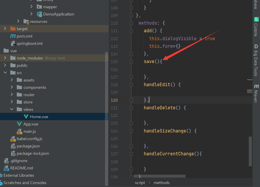 从0搭建一个Springboot+vue前后端分离项目(七)完善前台与后台的联系,完善功能接口_从0开发一个前后端交互软件-CSDN博客