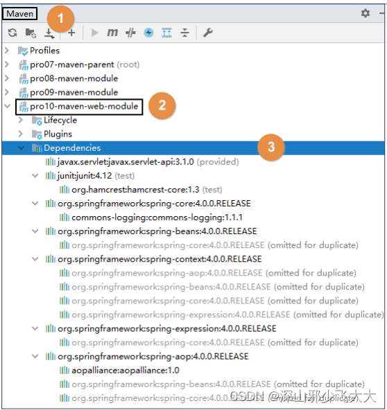 Maven基础篇_define value for property 'version' 1.0-snapshot: -CSDN博客