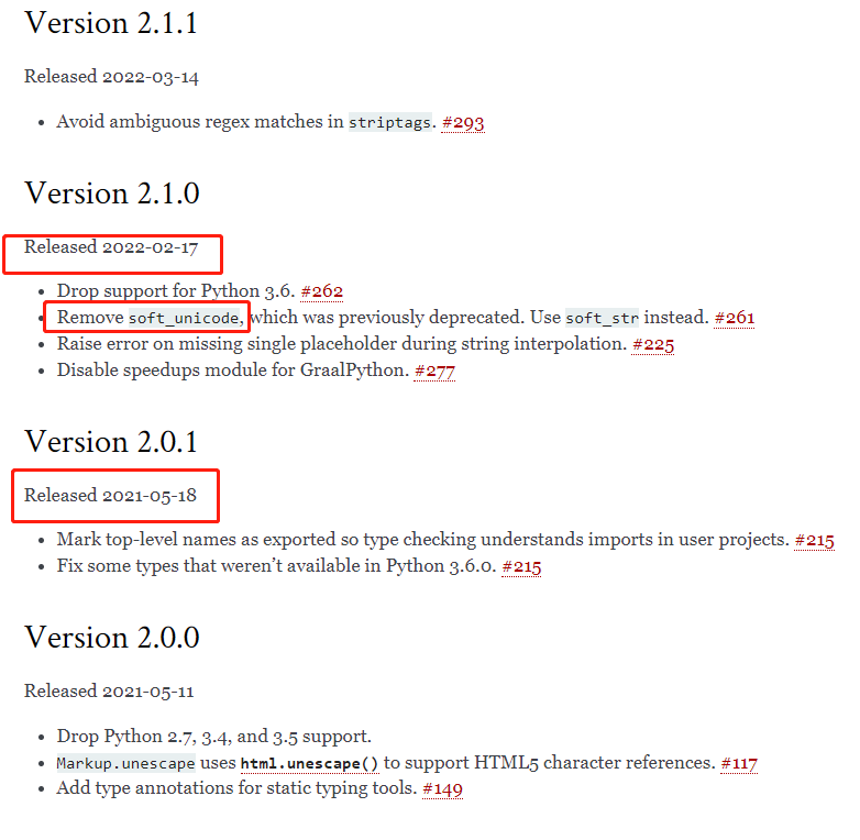 Flask-AppBuilder安装 cannot import name ‘soft_unicode‘ from ‘markupsafe‘_flask-appbuilder 3.4.5 ...