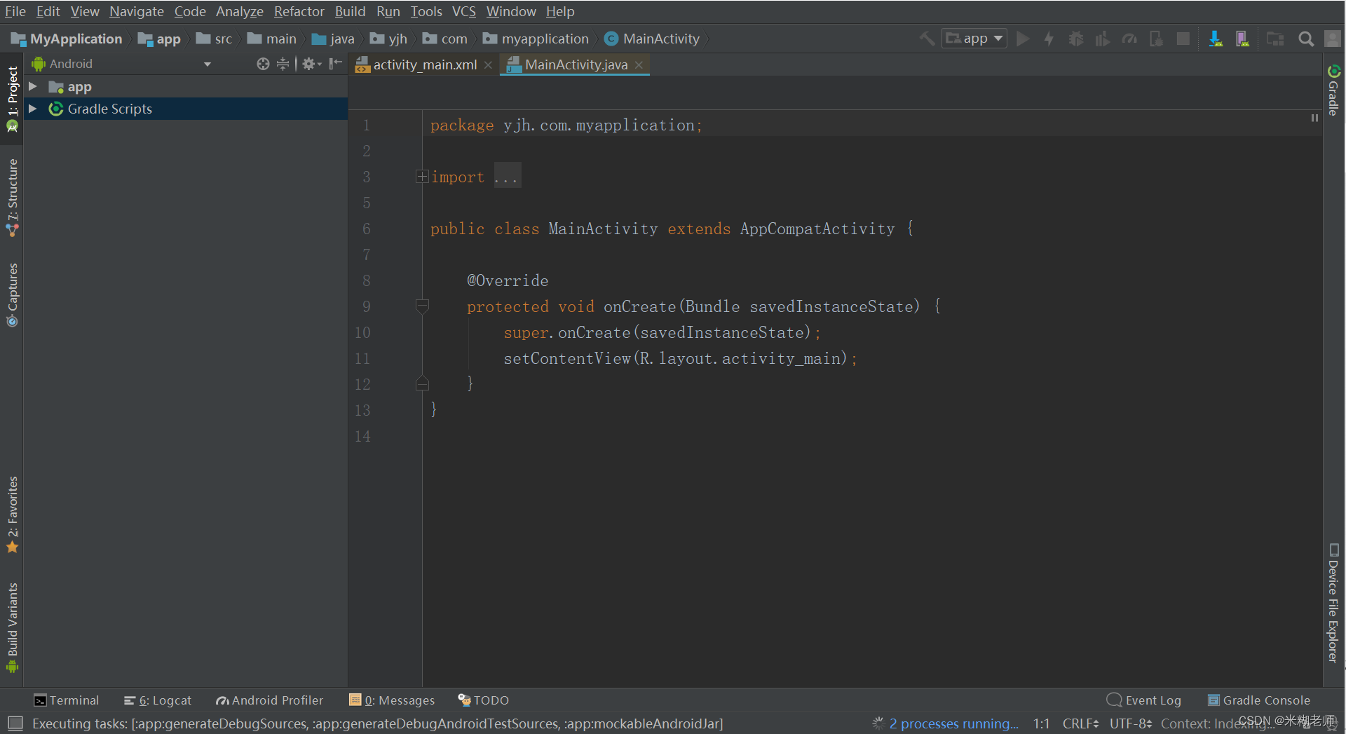 从零起写Android之创建项目（2）_android 创建个6.0以下的项目-CSDN博客