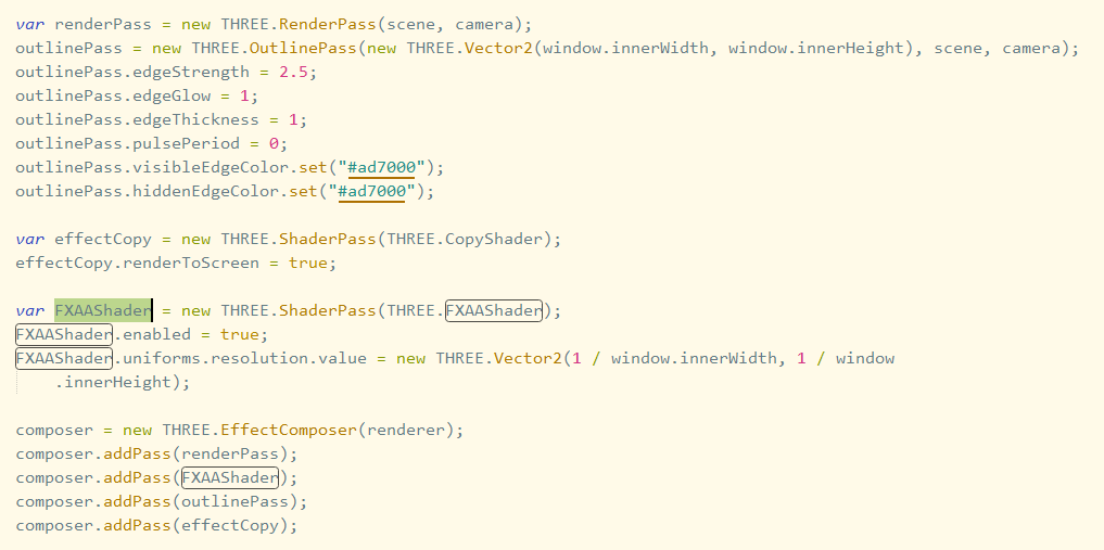 Threejs物联网，养殖场3D可视化（三）模型展示，轨道控制器设置，模型沿着路线运动，模型添加边框，自定义样式显示标签，点击模型获取信息 ...