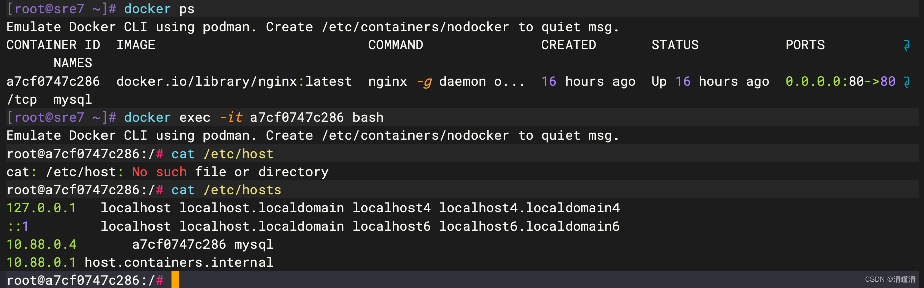 docker容器操作基础命令_docker --hostname-CSDN博客
