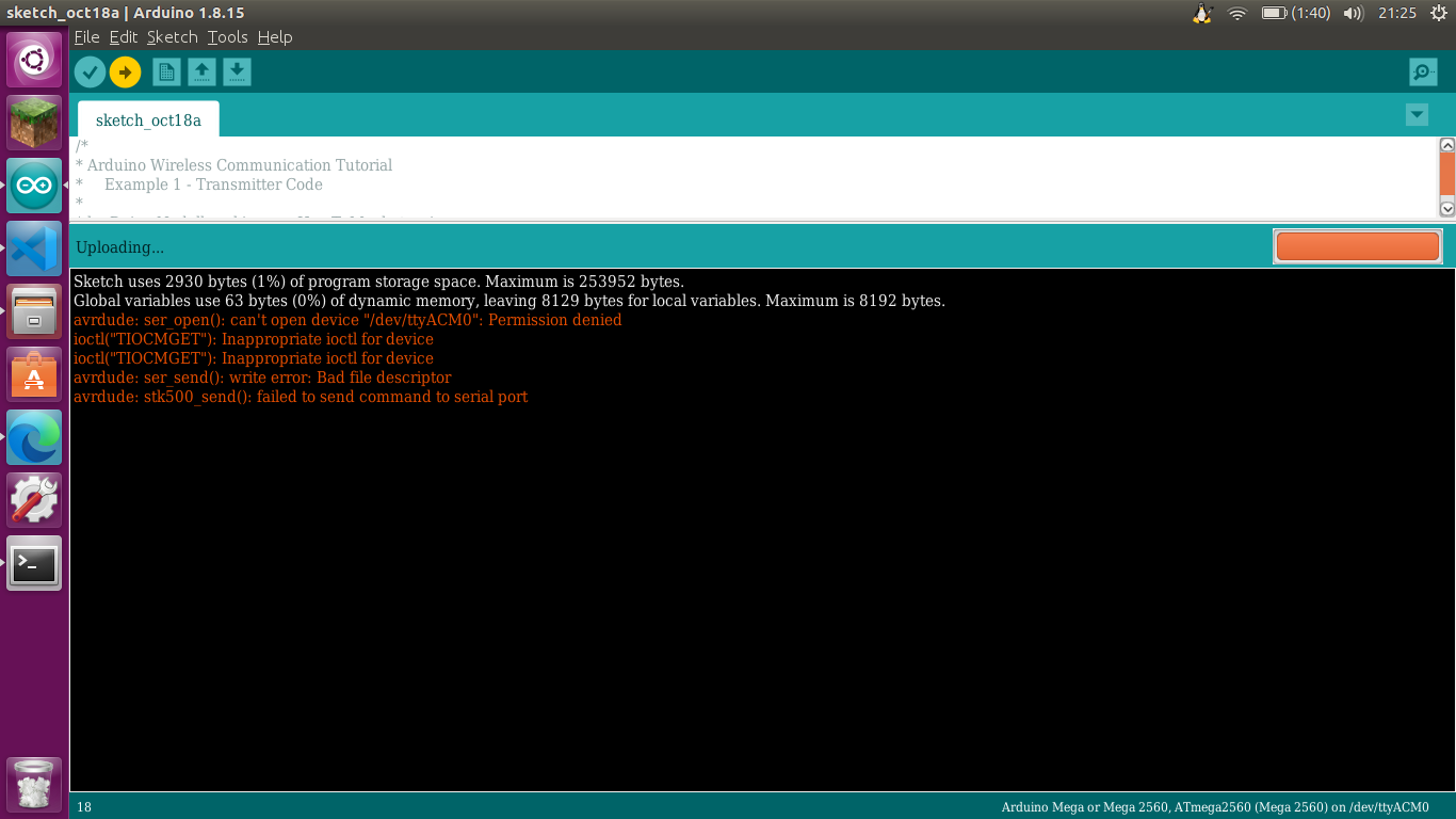 Linux Arduino没显示端口 , 上传出错_arduino未提供上传端口-CSDN博客