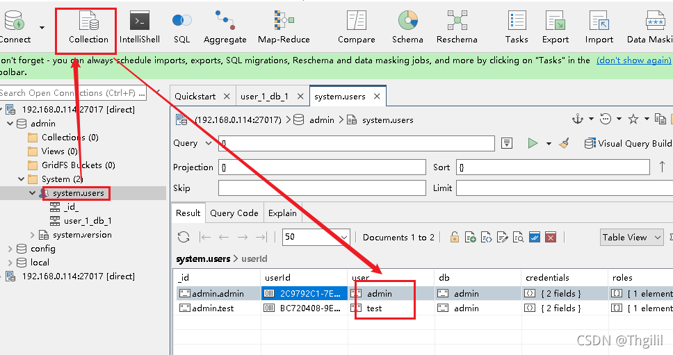 Mongodb未授权访问漏洞复现及dockermongodb下 Auth授权验证docker Mongo Auth Csdn博客