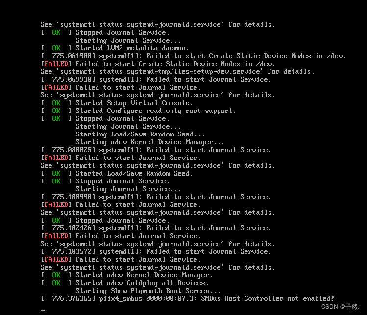 Centos7、Redhat7 重置root密码_redhat7单用户重置root密码_子然.的博客-CSDN博客