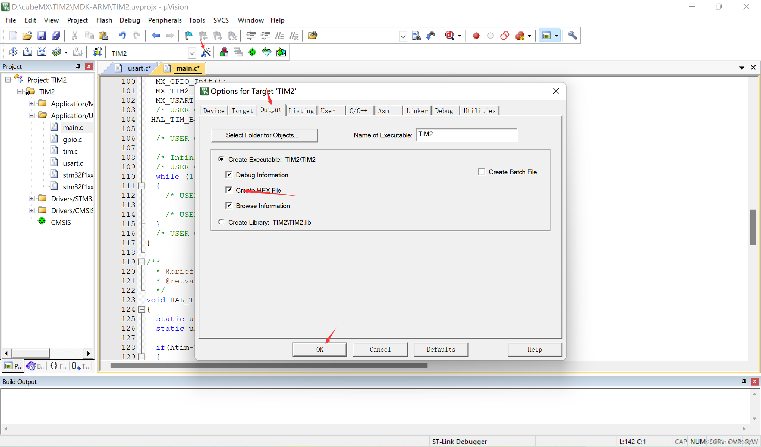 STM32定时器控制LED闪烁及HelloWindows通信_定时器控制两盏灯闪烁-CSDN博客