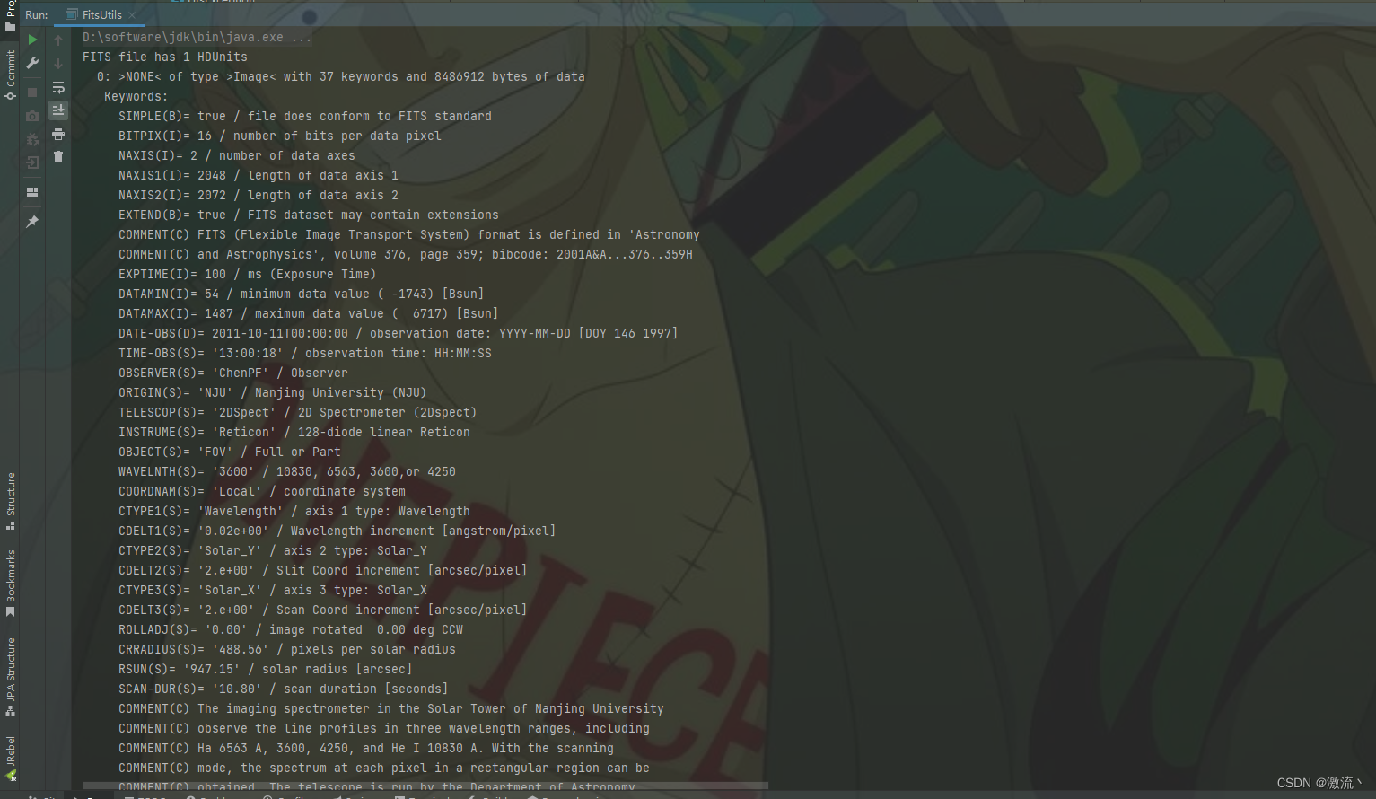 【你找不到的代码】通过 Java 解析 Fits 文件（天文数据）_fits文件-CSDN博客