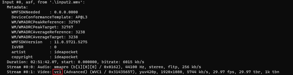 ffmpeg 硬件加速 wmv 视频转码_ffmpeg wmv转mp4-CSDN博客
