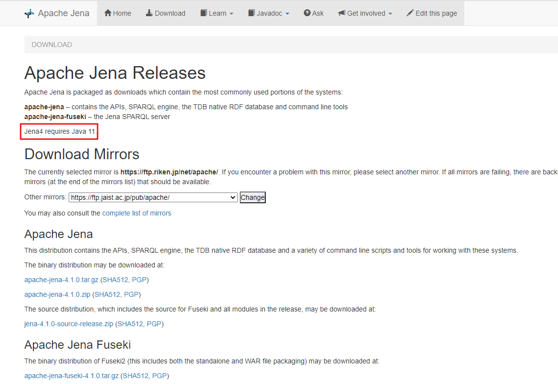jena4.1.0安装及使用_jena下载-CSDN博客